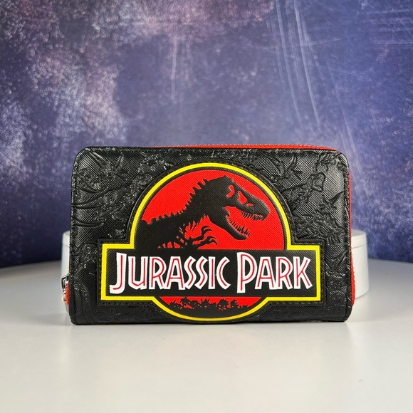 Loungefly | Bags | Loungefly Universal Jurassic Park Logo Wallet | Poshmark